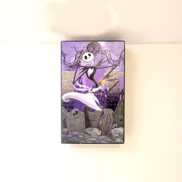 Disney | Wall Decor | Disney Tim Burton Jack Skellington Zero Shadowbox ...